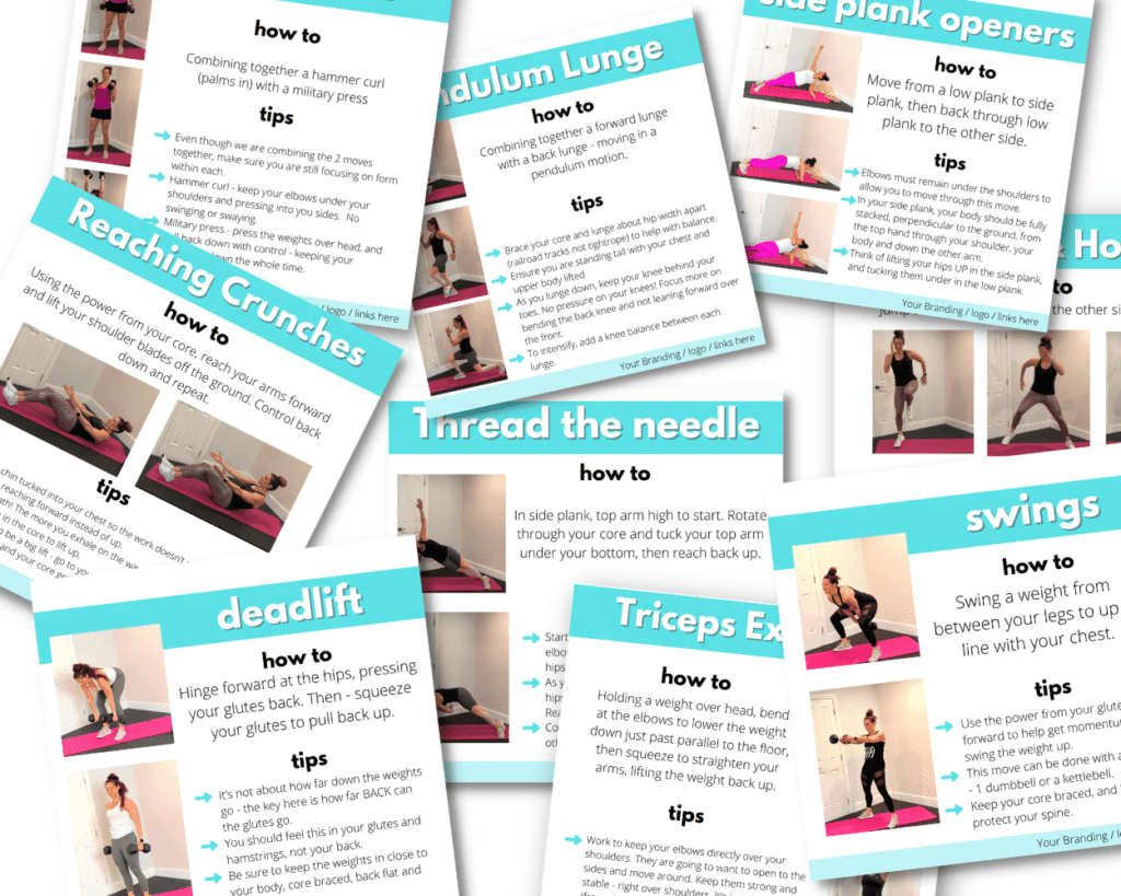 The EPIC Exercise Library | White Label Workouts