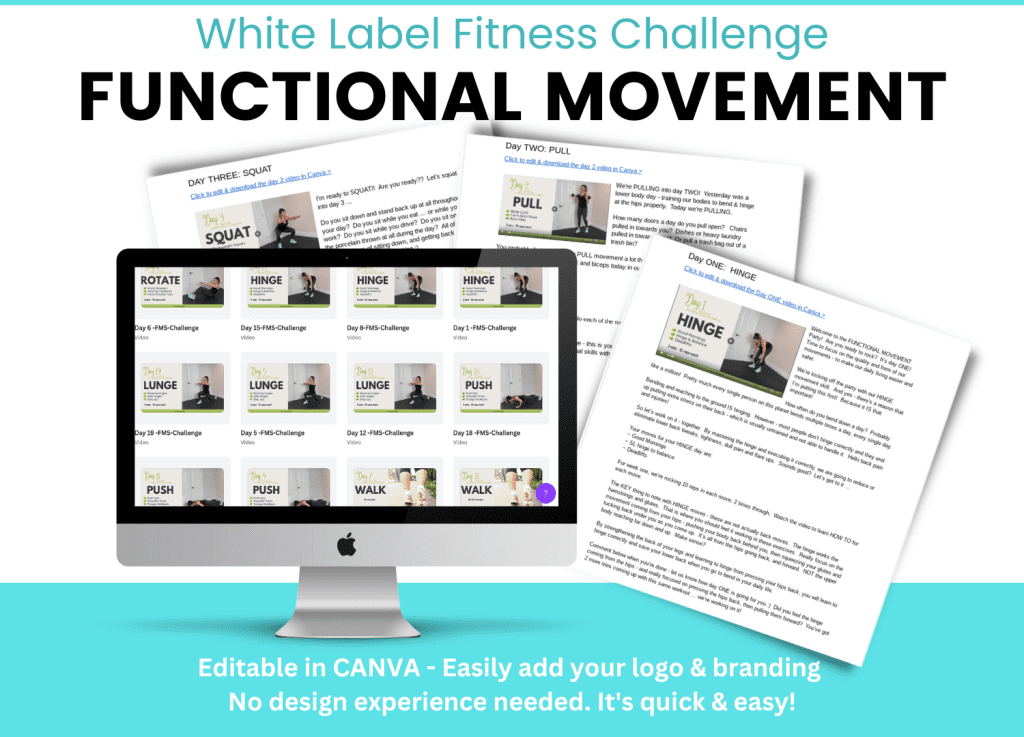 White Label 21 Day Functional Movement Challenge – White Label Workouts