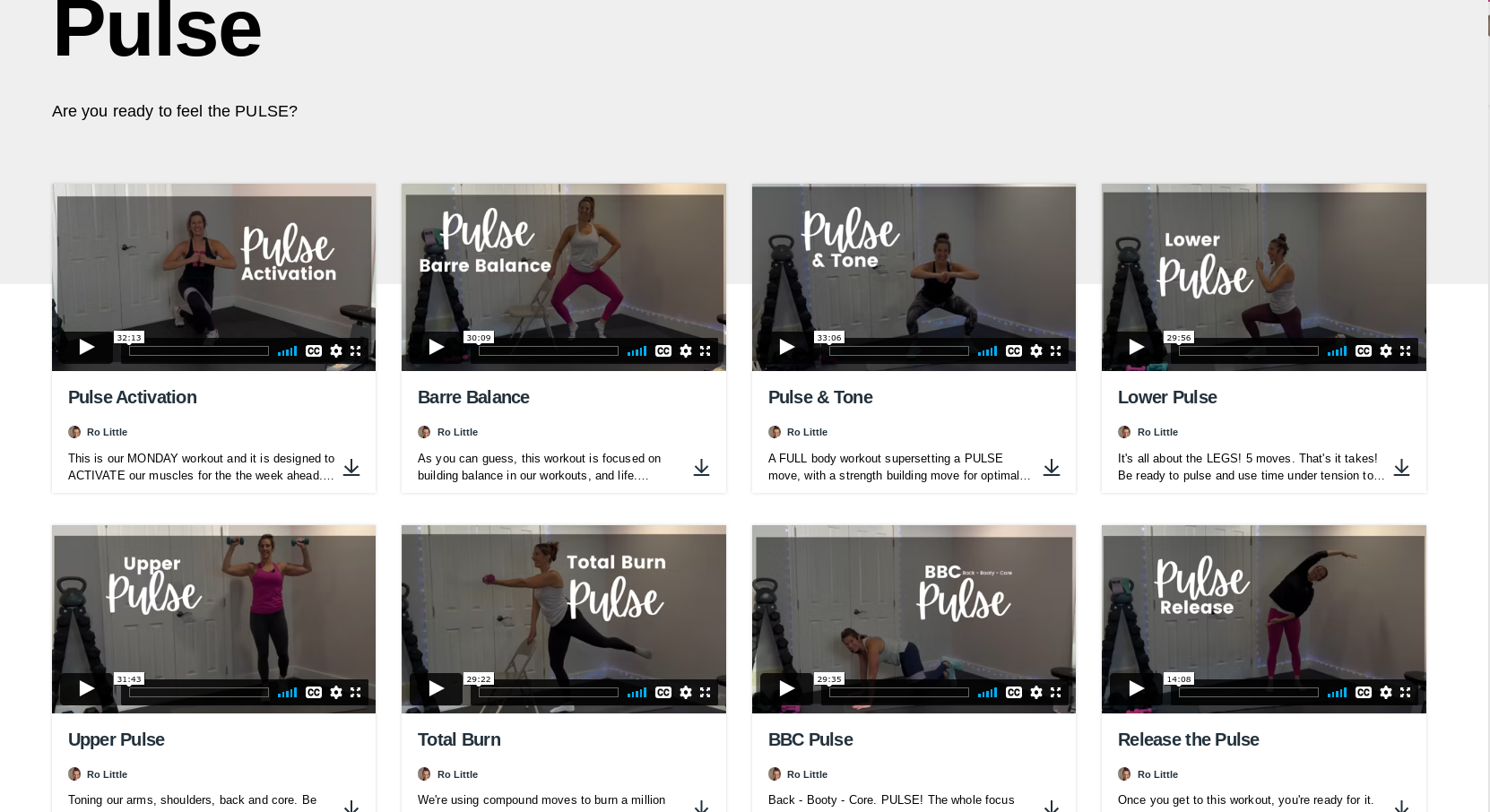 White Label PULSE Workout Program | White Label Workouts