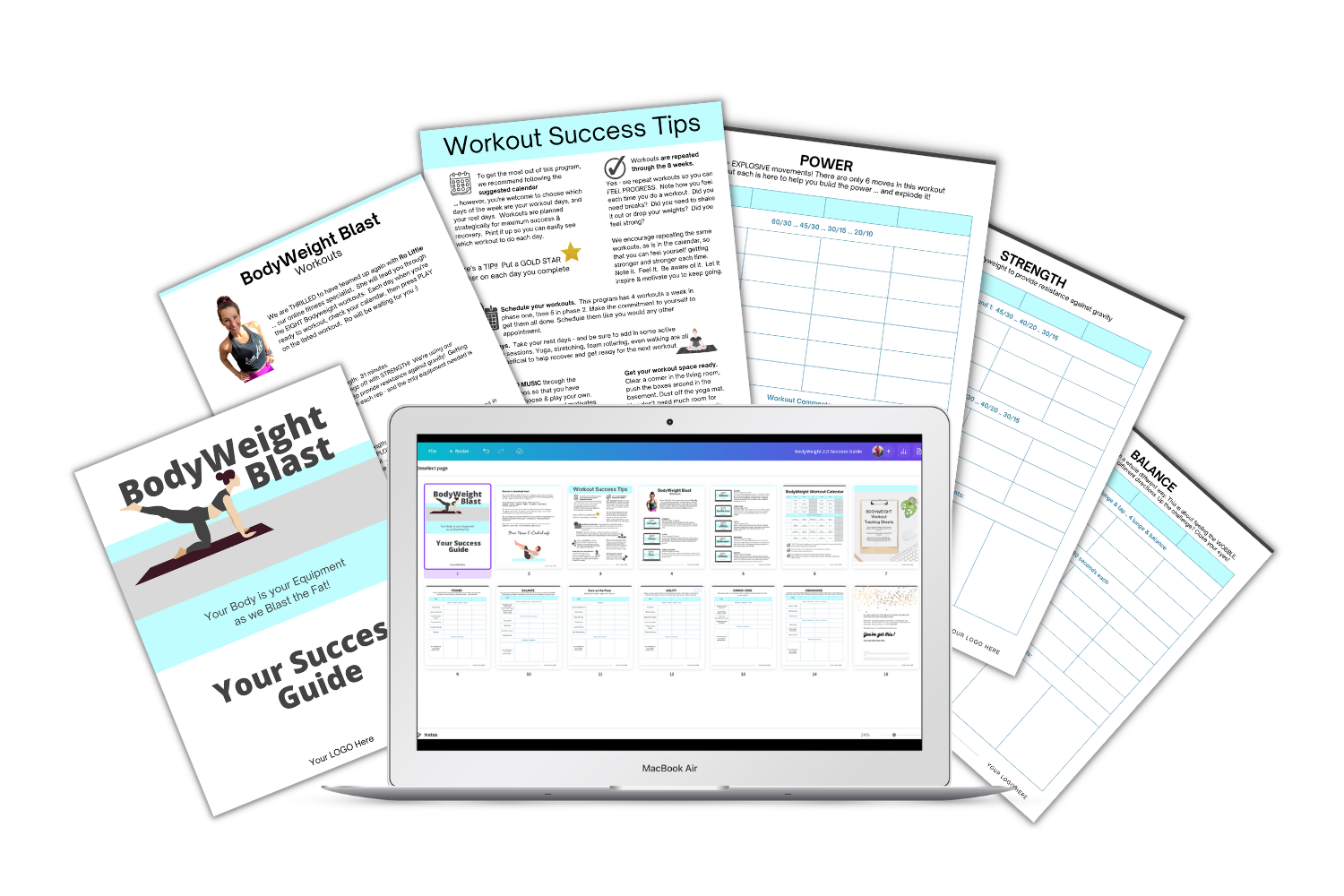 White Label Bodyweight Workout Program | Done-For-You Fitness Plan