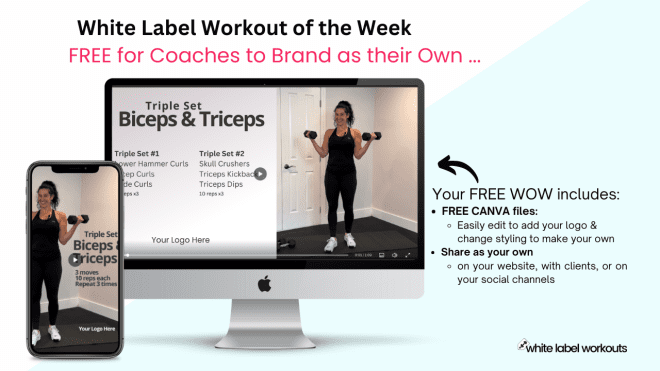 Triple Set Biceps & Triceps: Your White Label Workout of the Week ...